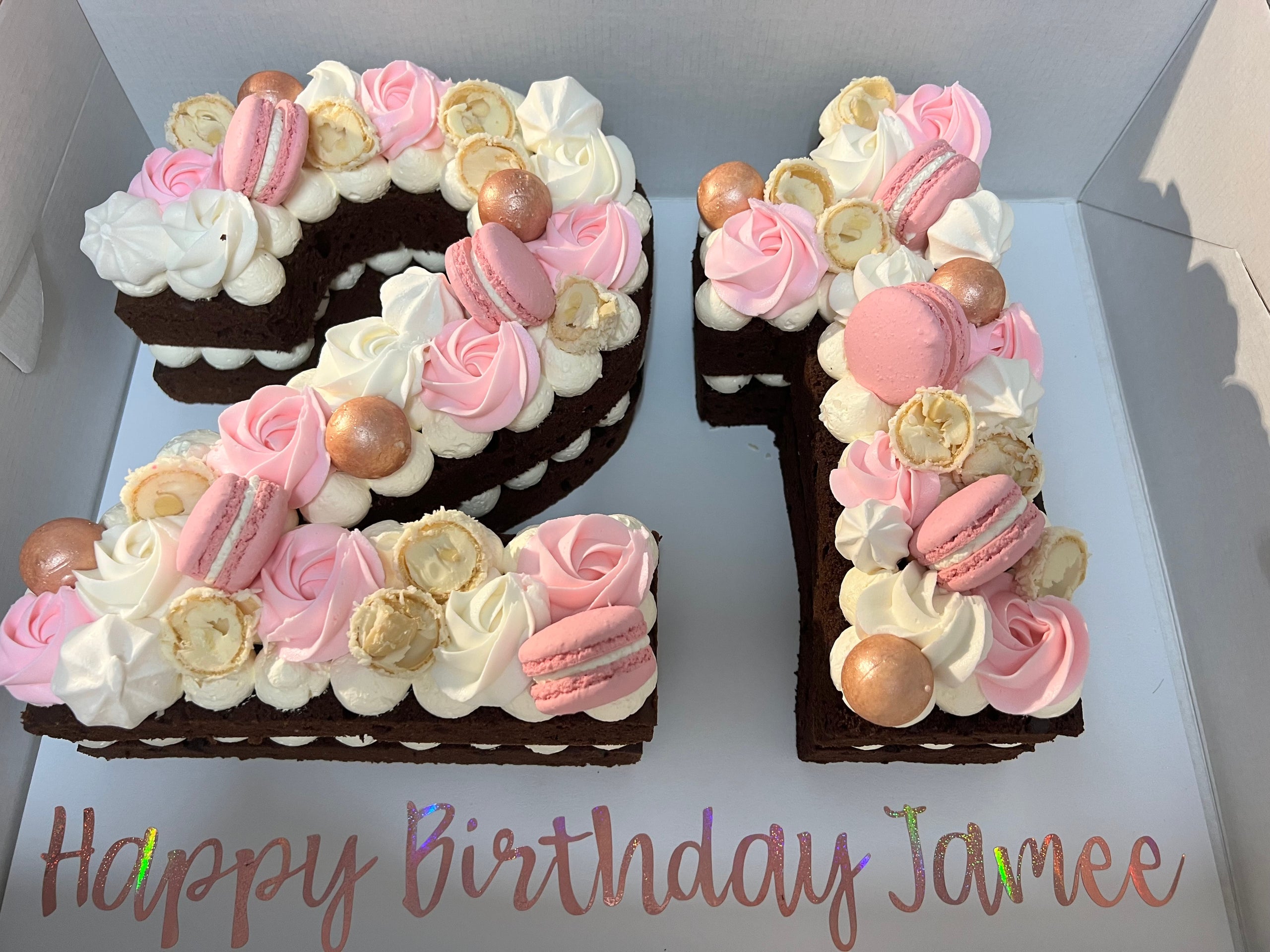 Double Number Cake | Cupcake Baby